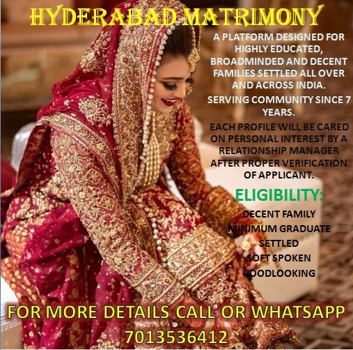 BEST MUSLIM MATRIMONY IN HYDERABAD